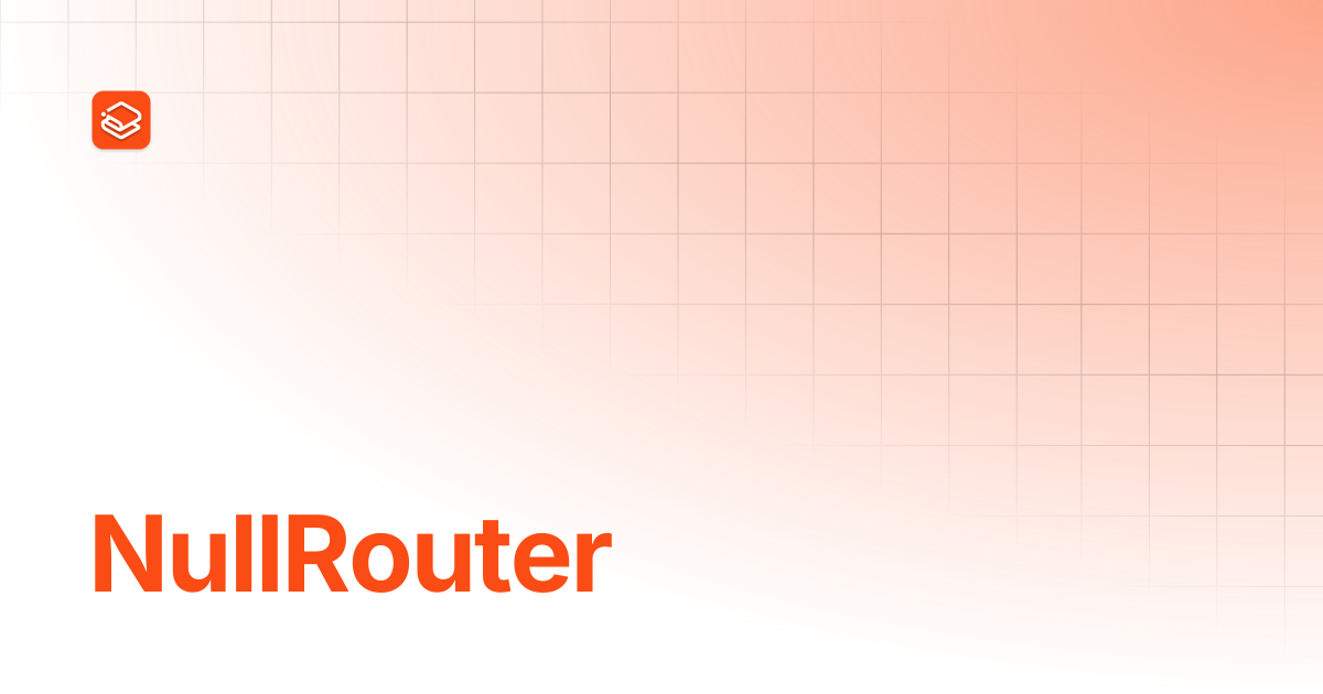 NullRouter | iLayer